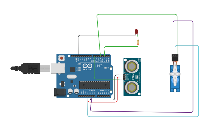Circuit design Lab8 | Tinkercad
