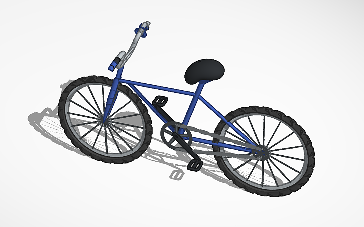 3D design bicycle by JT - Tinkercad