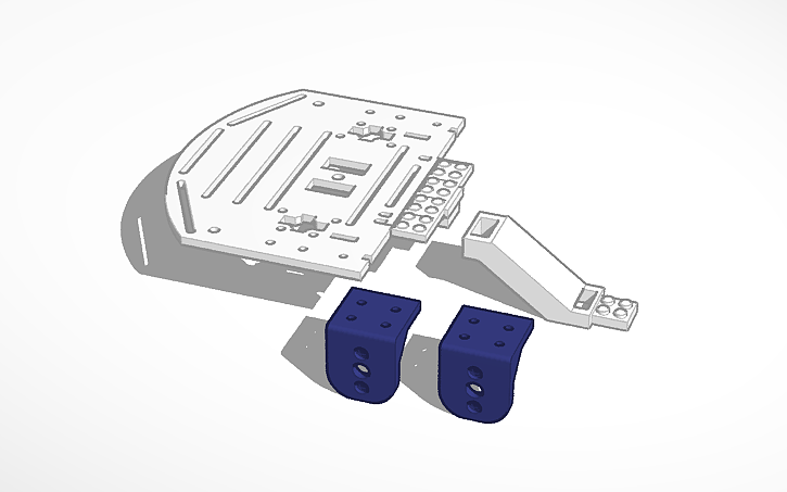 3D design Robot Car - Tinkercad