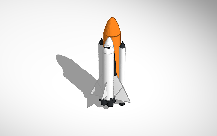 3D design Spacecraft - Tinkercad