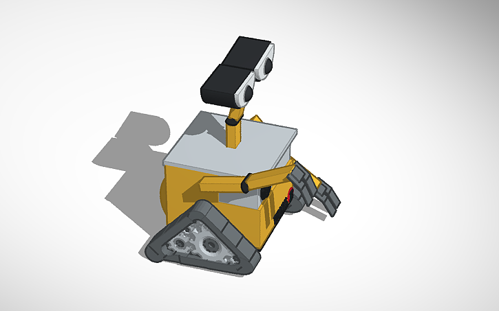 3D design wall e - Tinkercad