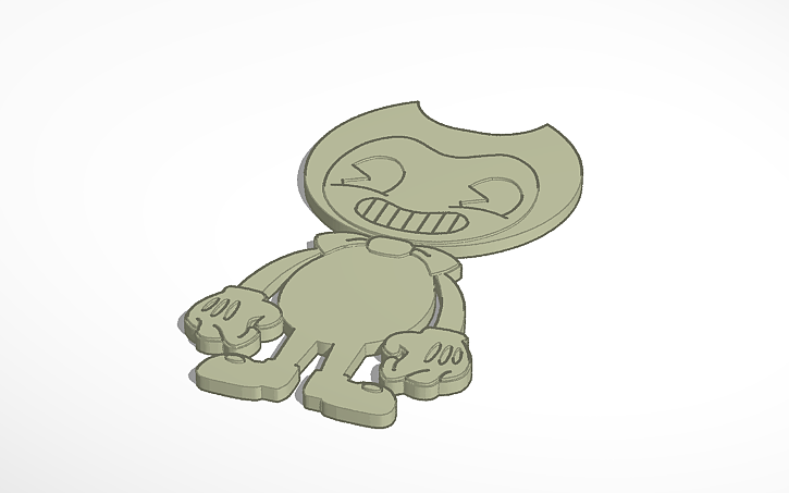3D design Placa bendy and the ink machine - Tinkercad