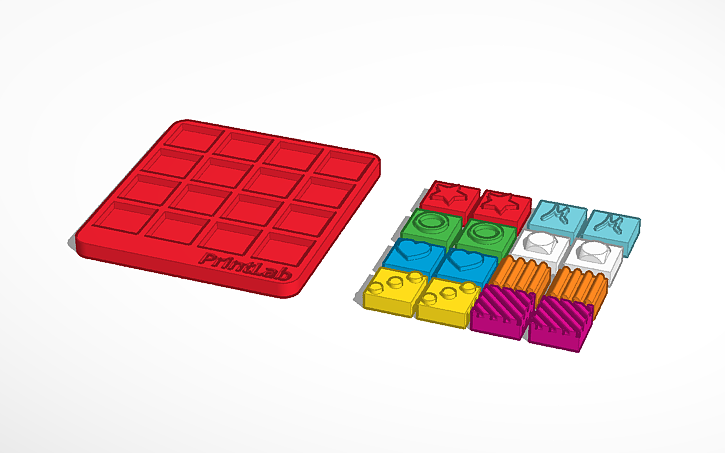 3D design Copy of 7. Duplicating Objects - Tinkercad