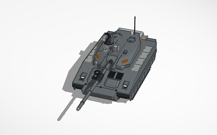 3D design Dragon 2 MBT - Tinkercad