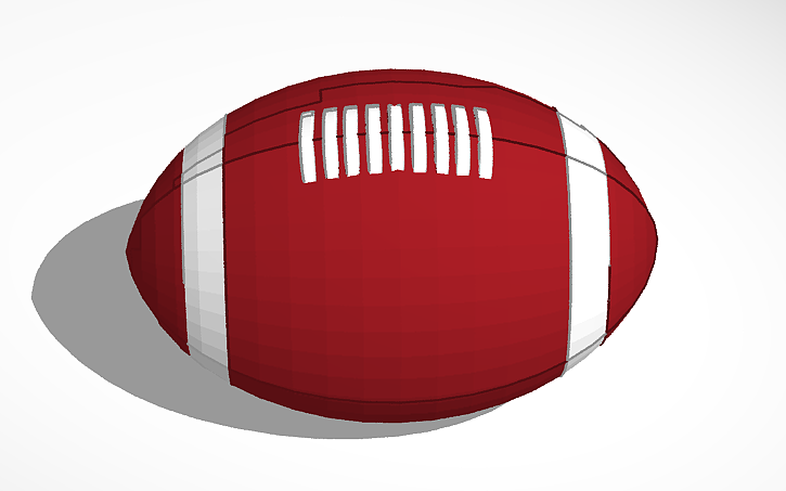 3D design FOOTBALL - Tinkercad
