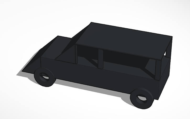 3D design Super Car - Tinkercad