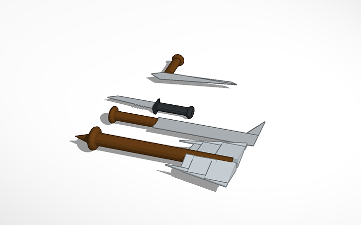 3D design weapons!!! - Tinkercad