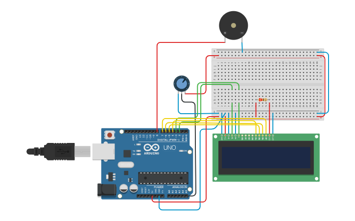 Circuit design Tugas-Praktikum-6 - Tinkercad