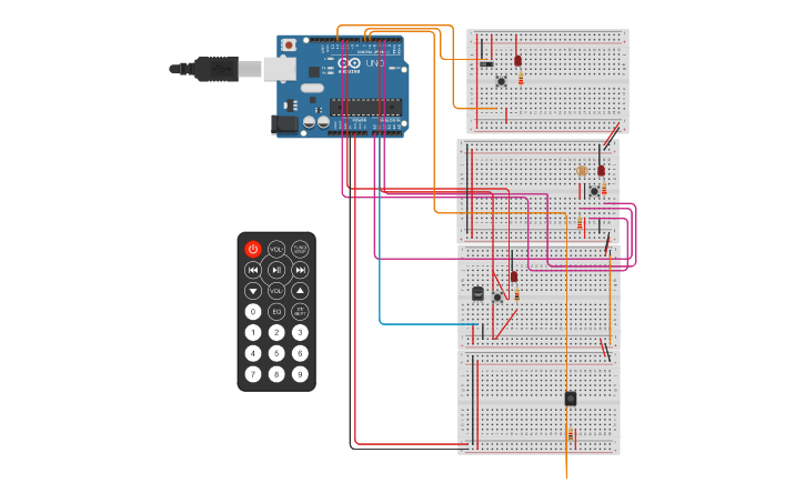 Circuit design Sacha Machado Albino G1 ARDUINO TP4 | Tinkercad