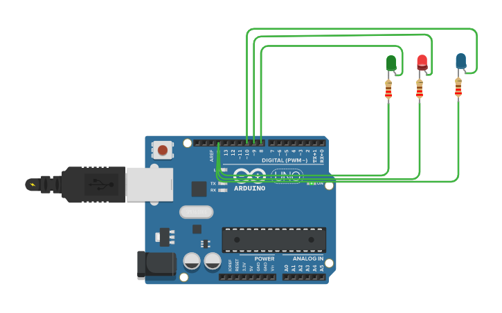 Circuit design PC2_LEDS_random - Tinkercad