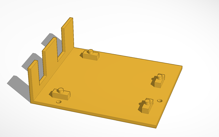 3D design Arduino Box for printing - Tinkercad