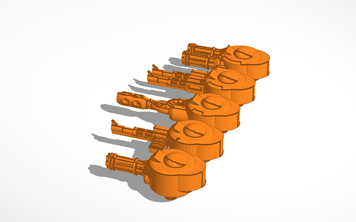 3D design turrets | Tinkercad