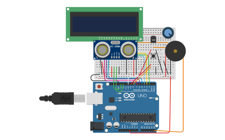 Circuit design - Tinkercad