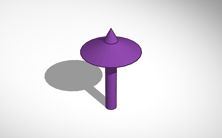 3D design Spinning Toy - Tinkercad