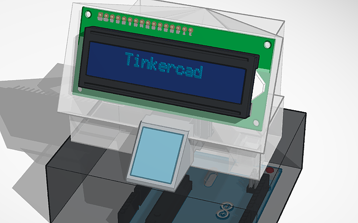 3D design sensor - Tinkercad