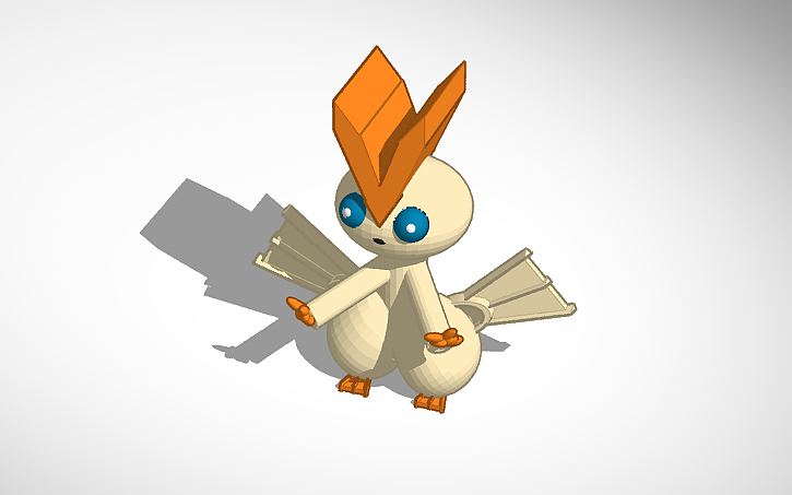 3D design Weird Looking Victini | Tinkercad