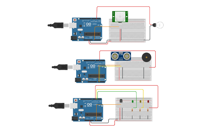 Circuit design Trabalho Sistemas Embarcados | Tinkercad