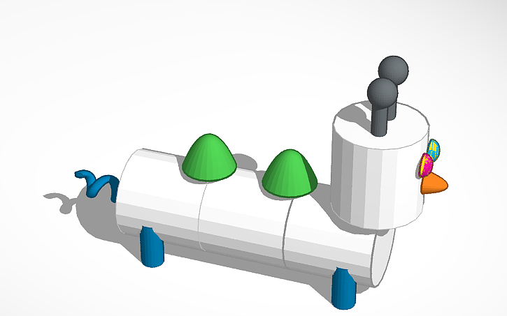 3D design Reebop Modeling 4 - Tinkercad