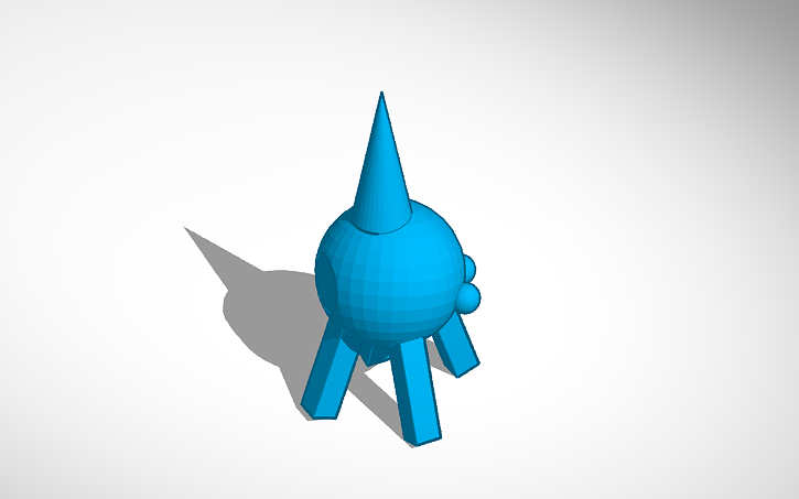 3D design Copy of sphere container | Tinkercad