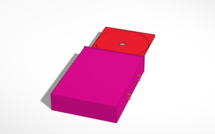 3D design dvd PLAYER - Tinkercad