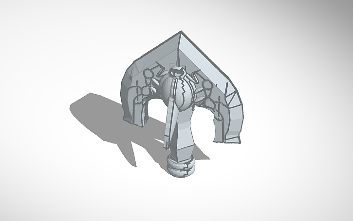 3D design Requiem arrow - Tinkercad