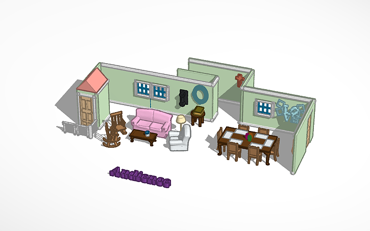 3D design Over the River Set Design | Tinkercad