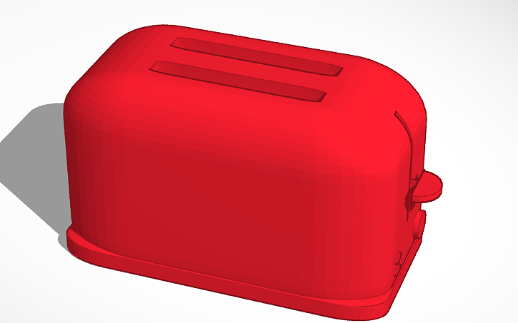 3D design Mini Toaster - Tinkercad