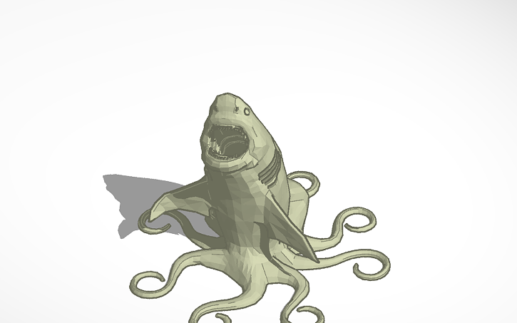 3D design Sharktopus - Tinkercad