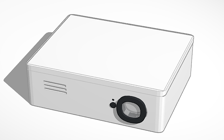 3d Design Projector Tinkercad