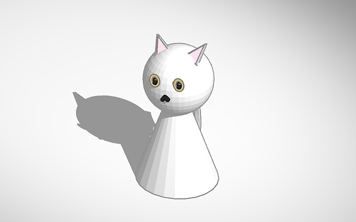 3d Design My Cat Tinkercad