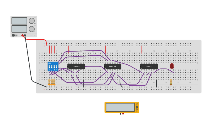 Circuit design EXE-1: Combinational Circuit Analysis | Tinkercad