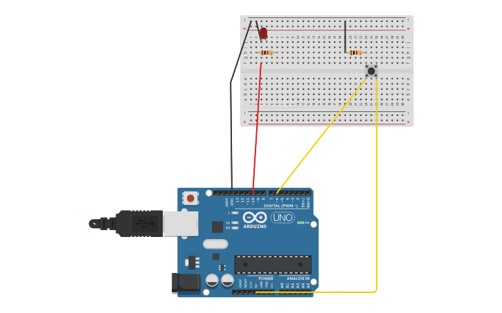 Circuit design Ortolan Brisa Botón | Tinkercad