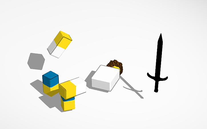 3D design Shedletsky (Forsaken) - Tinkercad