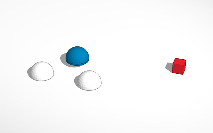 3D design Half Golf Ball Cover 44mm | Tinkercad