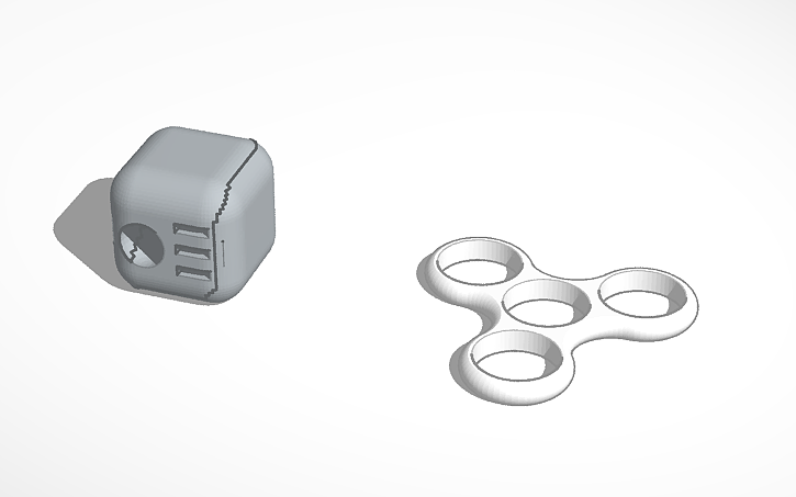 3D design Fidgets - Tinkercad