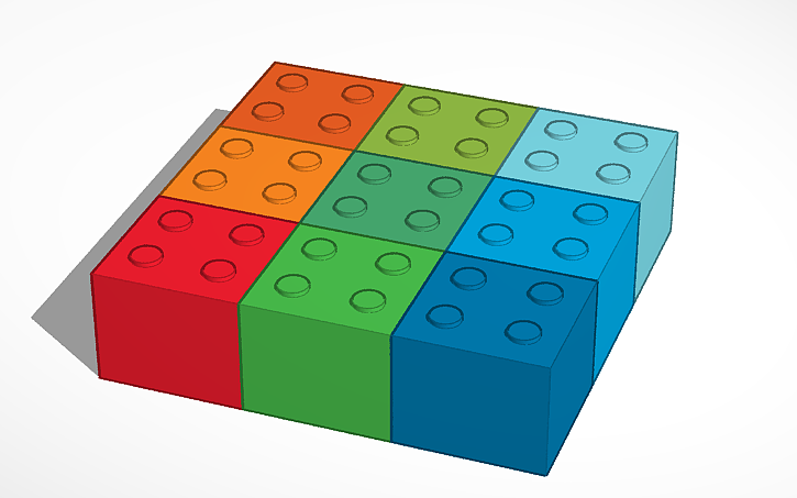 3D design lego tinkercad logo | Tinkercad