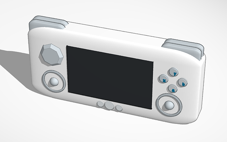 3D design Portable Wii Concept - Tinkercad