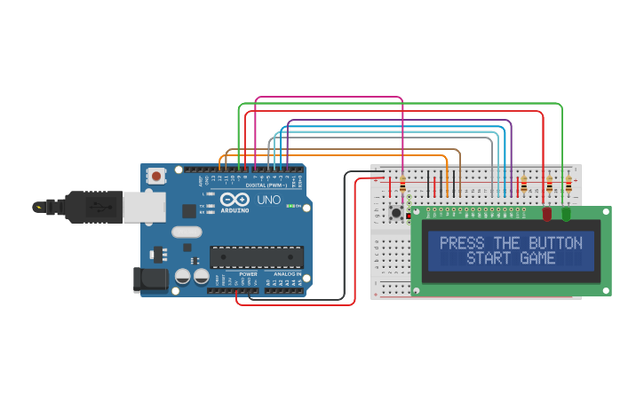 Circuit Design Math Game Final Tinkercad