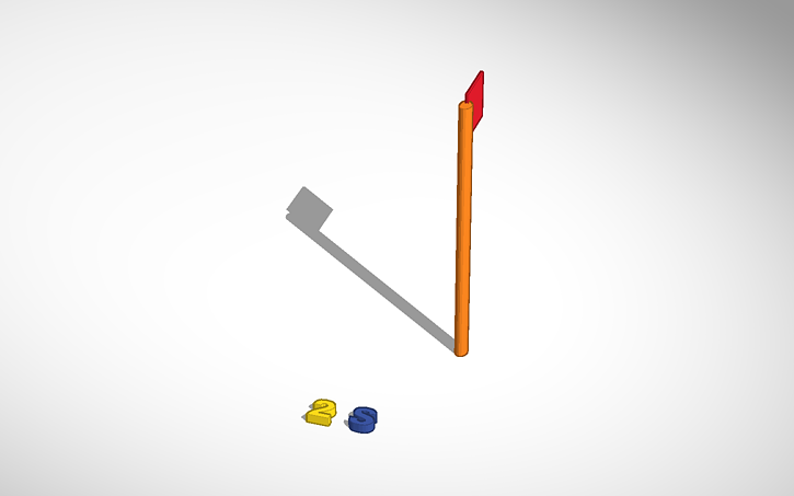 3D design 2s class flag | Tinkercad