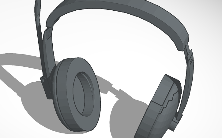 3D design Turtlebeach Headset - Tinkercad