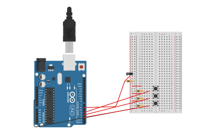 Circuit design T5 Trunk - Tinkercad