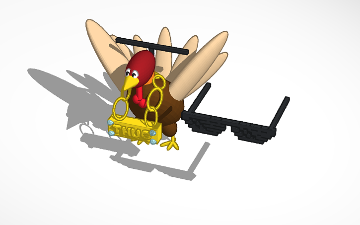 3D design Thug Turkey | Tinkercad