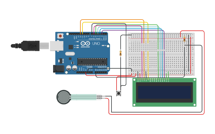 Circuit design FINGER TAPPING - Tinkercad
