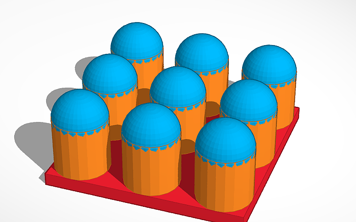3D design pop-it tool - Tinkercad