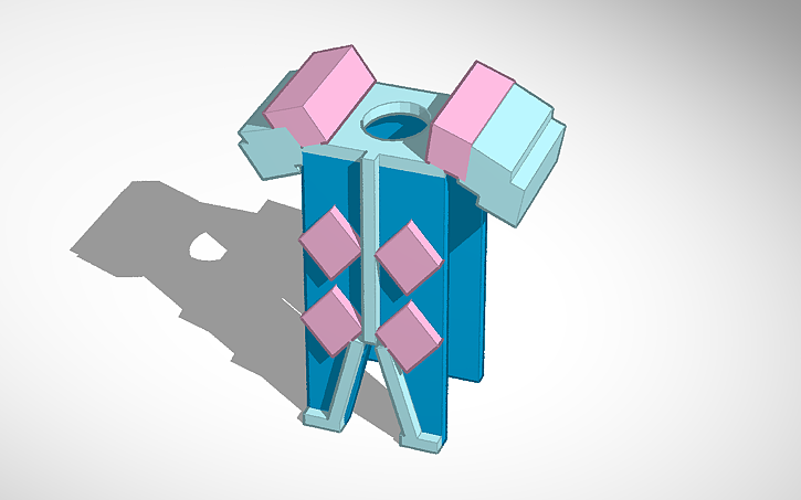 3D design My prodigy robes in lego | Tinkercad