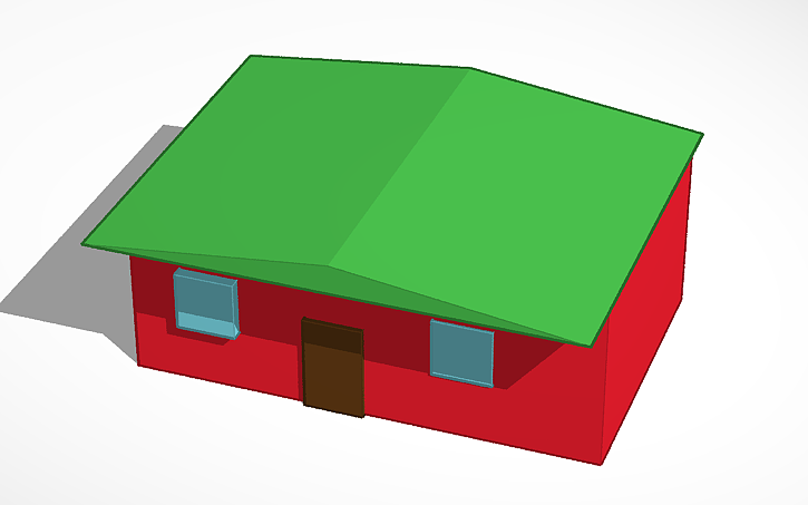 3D design Casa primer proyecto 3D | Tinkercad