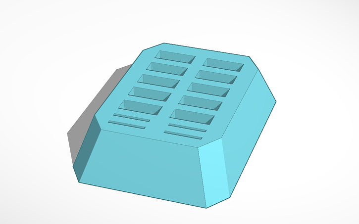 3D design Usb stick Stand + micro sd card - Tinkercad