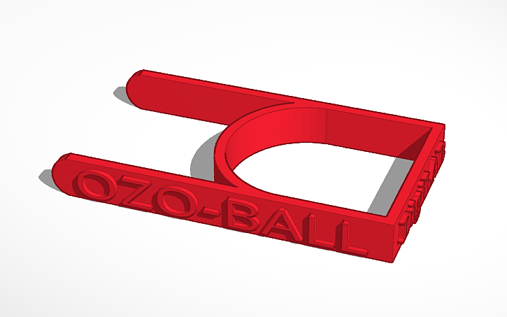 3D design Ozobot Ozo-Ball - Tinkercad