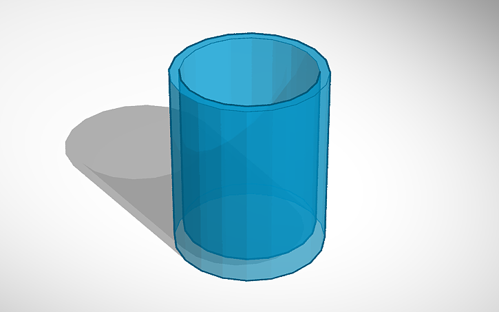 3D design GLASS | Tinkercad
