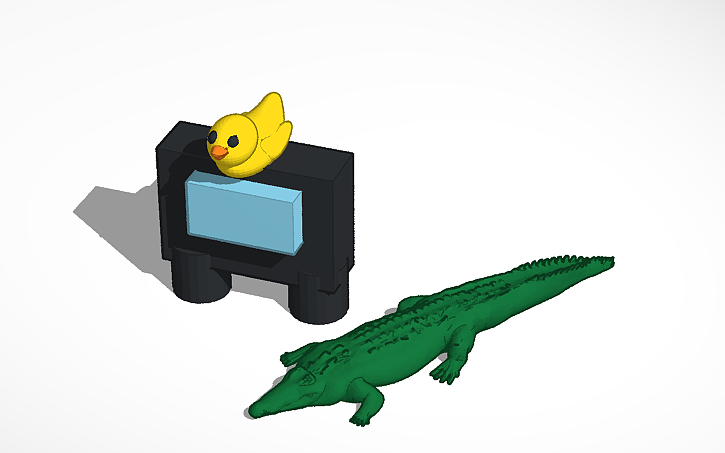 3D design among us | Tinkercad